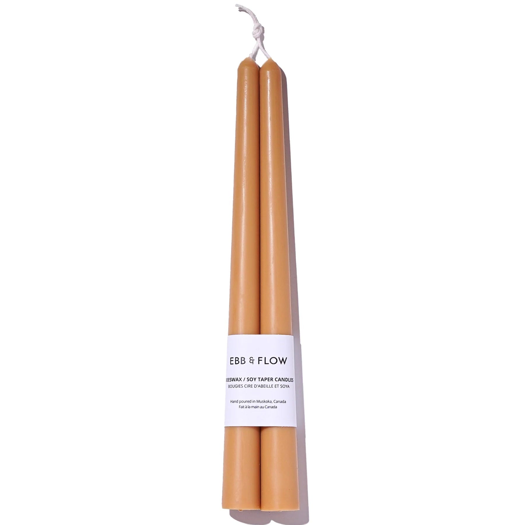 Beeswax/Soy Taper Candle - Mustard – Uppdoo Design Studio