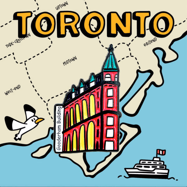 Gooderham Building Pin – Uppdoo Design Studio