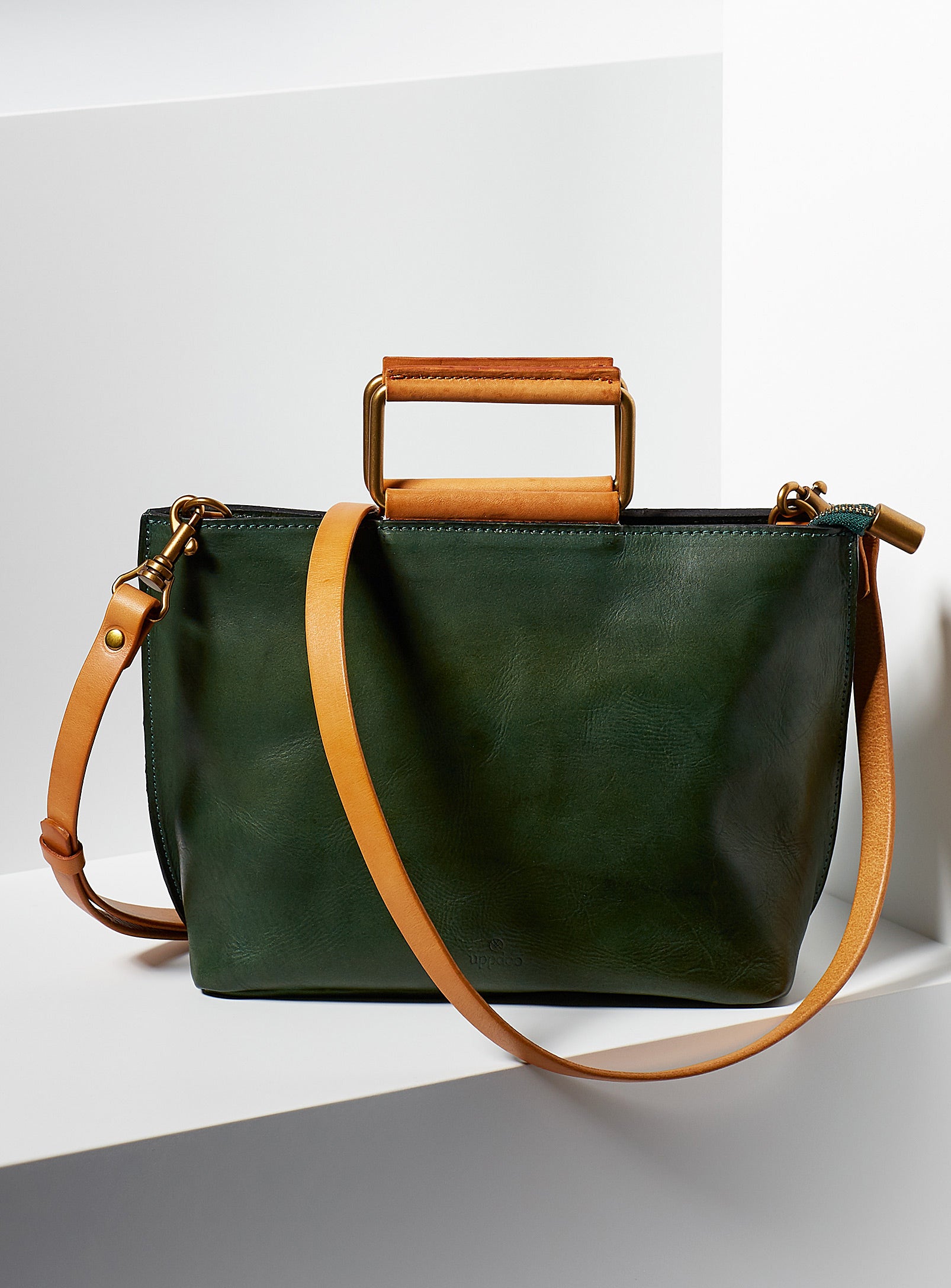 Joy Mini Tote - Hunter Green – Uppdoo Design Studio