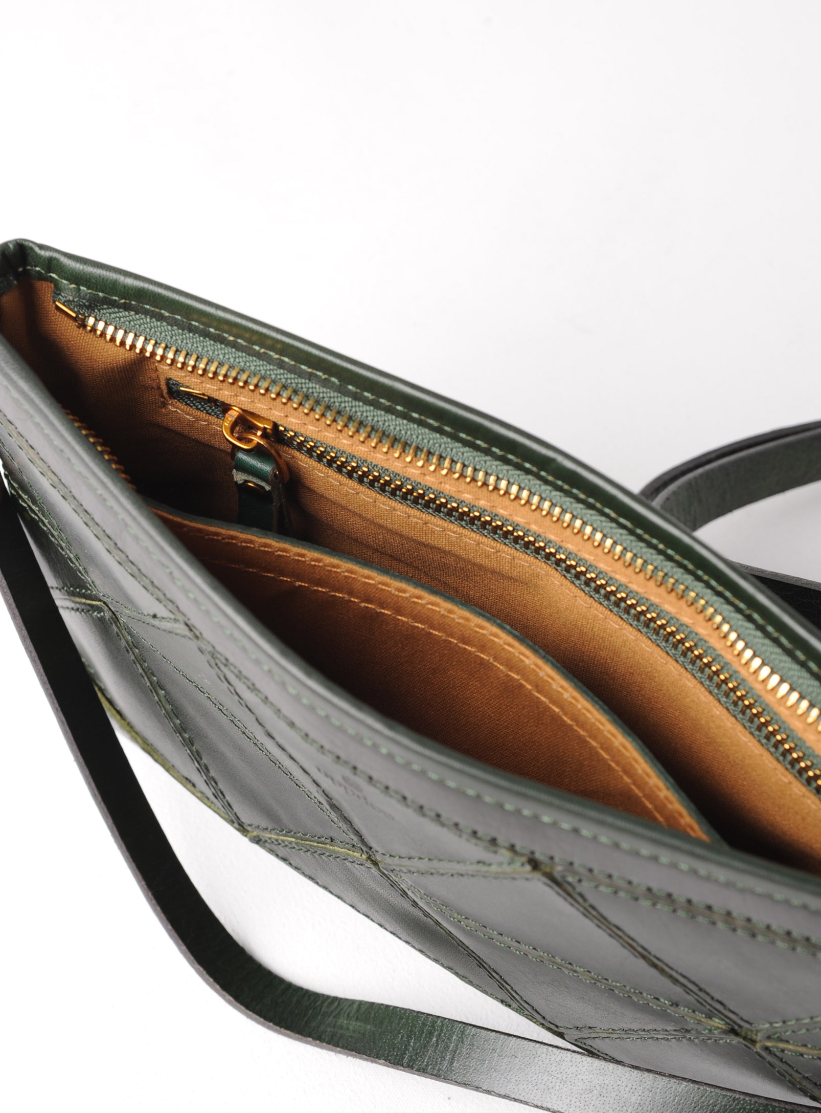 Origami Clutch / Crossbody Bag - Hunter Green – Uppdoo Design Studio